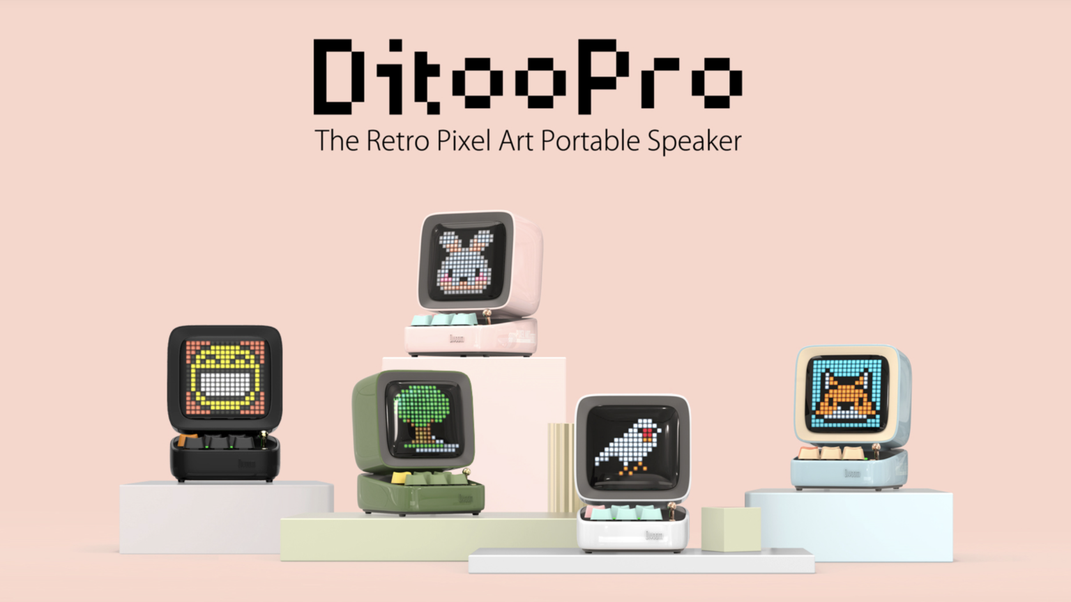 話題のDivoom DITOO実機レビュー|PLUSからPROへ進化した内容紹介